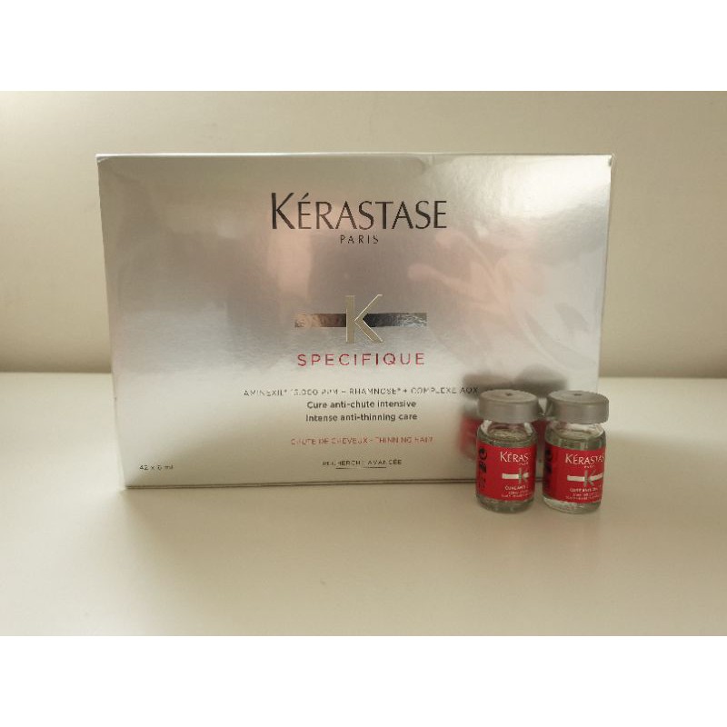 KERASTASE 巴黎卡詩 特效系列 活髮精粹 6ml X 42瓶 加送2瓶 固髮紅安瓶 頭皮保養 亞美尼斯活髮精華 | 蝦皮購物