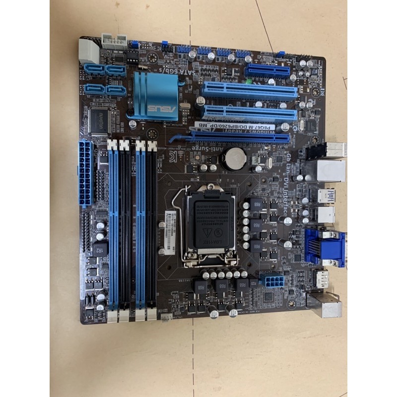 華碩 P8Q67-M D0/BP6260/DP_MB 1155 主機板 H61 H67 | 蝦皮購物