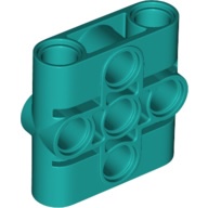 磚家 LEGO 樂高 深藍綠色 Technic 1x3x3 Connector Block 塊狀連接器 39793 | 蝦皮購物