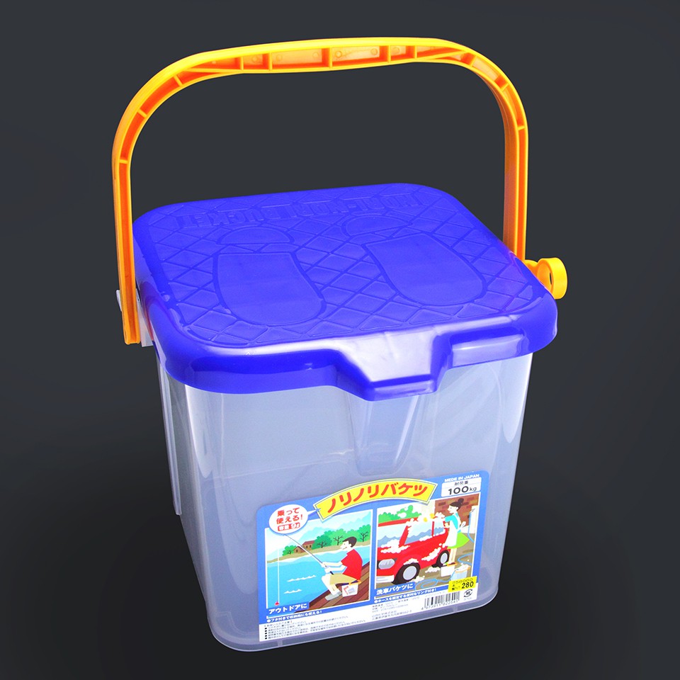 山田化学 洗車水桶 YFD-9L 日本進口 座椅 收納盒 可承重100kg | 蝦皮購物