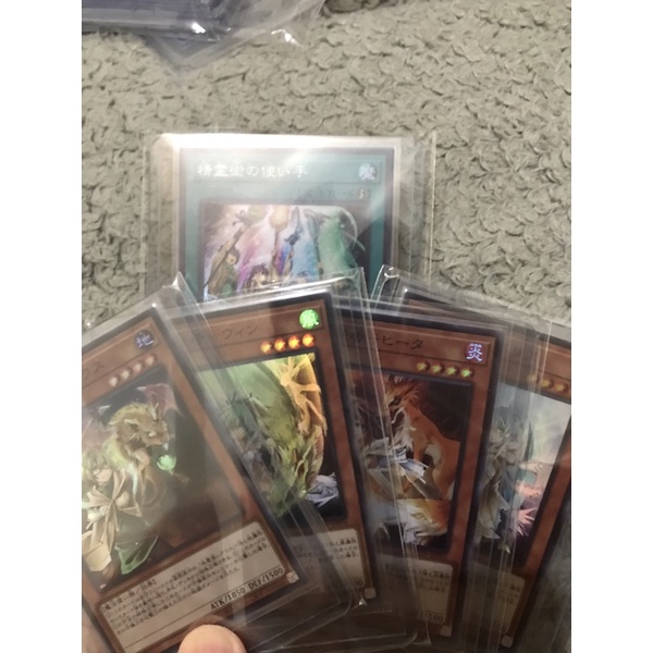 「Jen」遊戲王SD39-JPP01.02.03.04.05五張一套 憑依裝著-雅維斯 艾里雅 比達 維恩 亮面 | 蝦皮購物