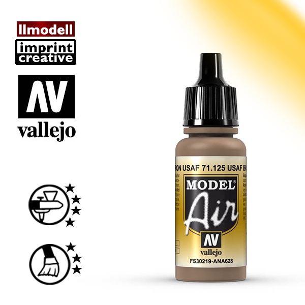 AV Vallejo 71125 美軍棕色 Brown 模型漆 鋼彈水性漆顏料 噴筆 噴塗 FS30219 郡氏C310 | 蝦皮購物