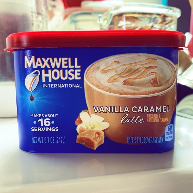 Maxwell house Vanilla caramel 香草焦糖拿鐵 | 蝦皮購物