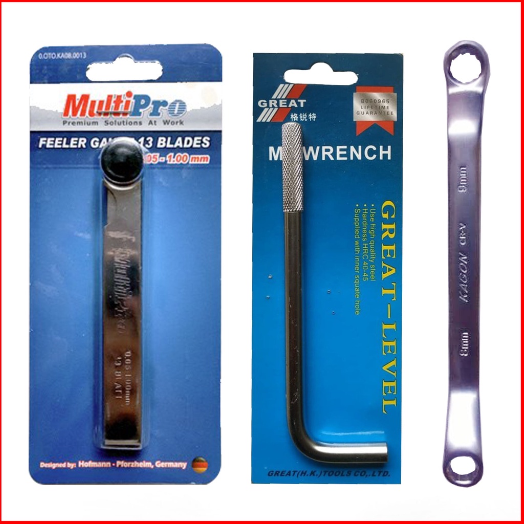 Peralatan Valve SETTING Tool Feeler Gauge Fuller Gauge Valve | 蝦皮購物