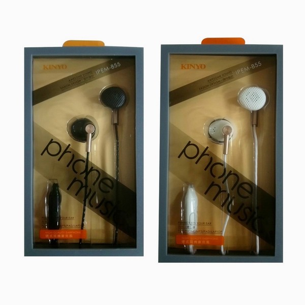 KINYO IPEM-855(兩支裝) 手機用耳塞式耳麥 | 蝦皮購物