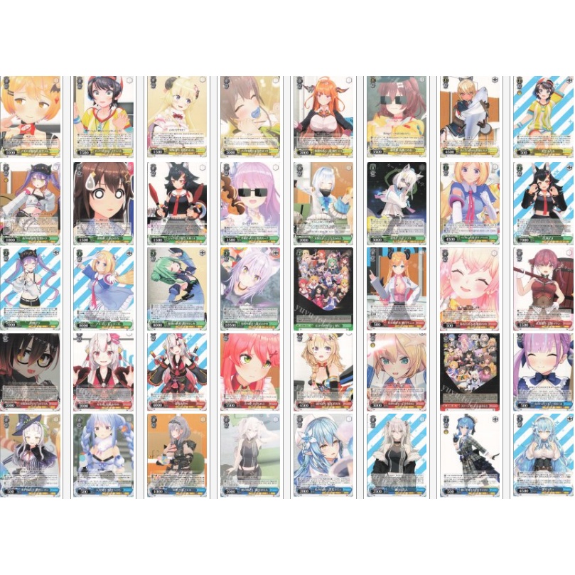 [櫻花楓雪 WS 補充包 遊戲卡牌紙牌]HOL/W91-059 099 100 131 104 C hololive | 蝦皮購物