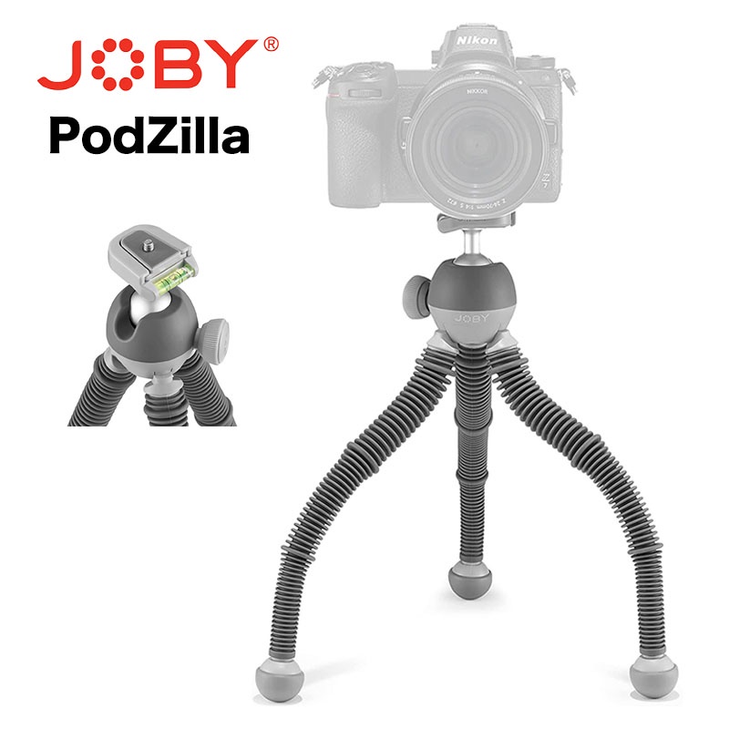 虹華數位 ㊣ 台灣公司貨 JOBY PodZilla Flexible Tripod Large 章魚腳架 變型腳架 | 蝦皮購物