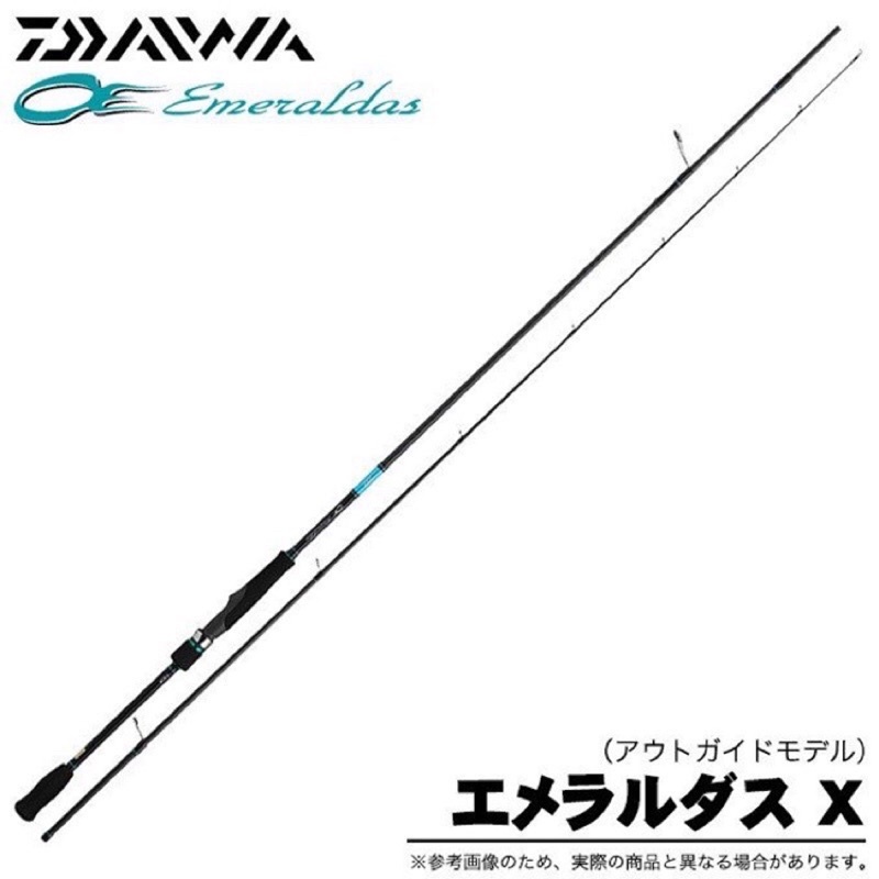 百有釣具 DAIWA EMERALDAS X (EME X) 86M/86MH89M/89MH 並繼軟絲竿/路亞竿 | 蝦皮購物