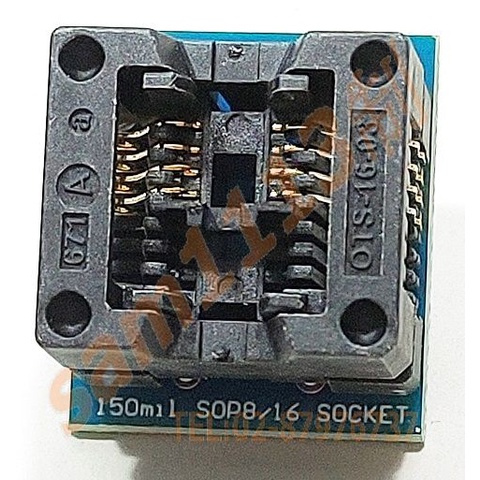 113 IC燒錄座 簡易版 SOP-8 150mil 轉 DIP-8 寬300mil 下壓式 >>1個 | 蝦皮購物