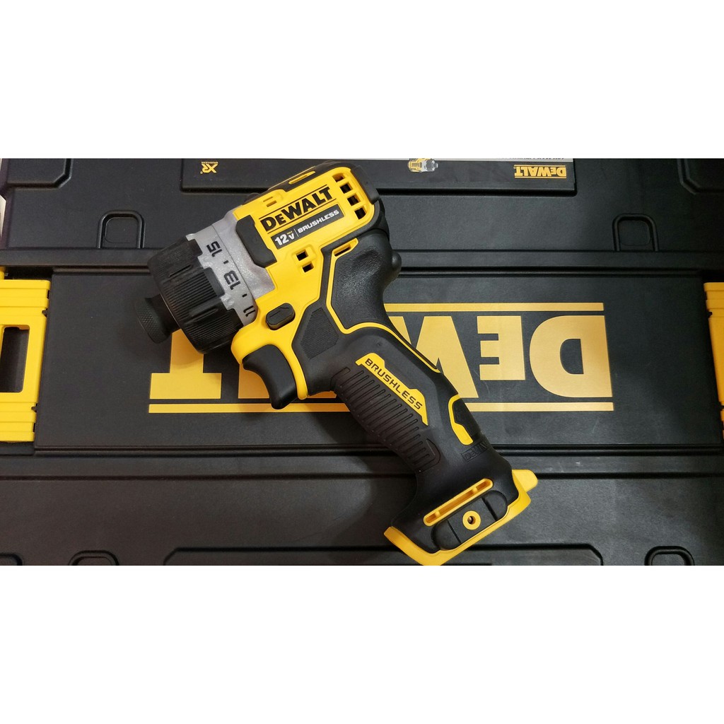 全新DEWALT得偉DCF601 12V Max 扭力可調起子機 無碳刷 單主機+變形金剛工具箱 | 蝦皮購物