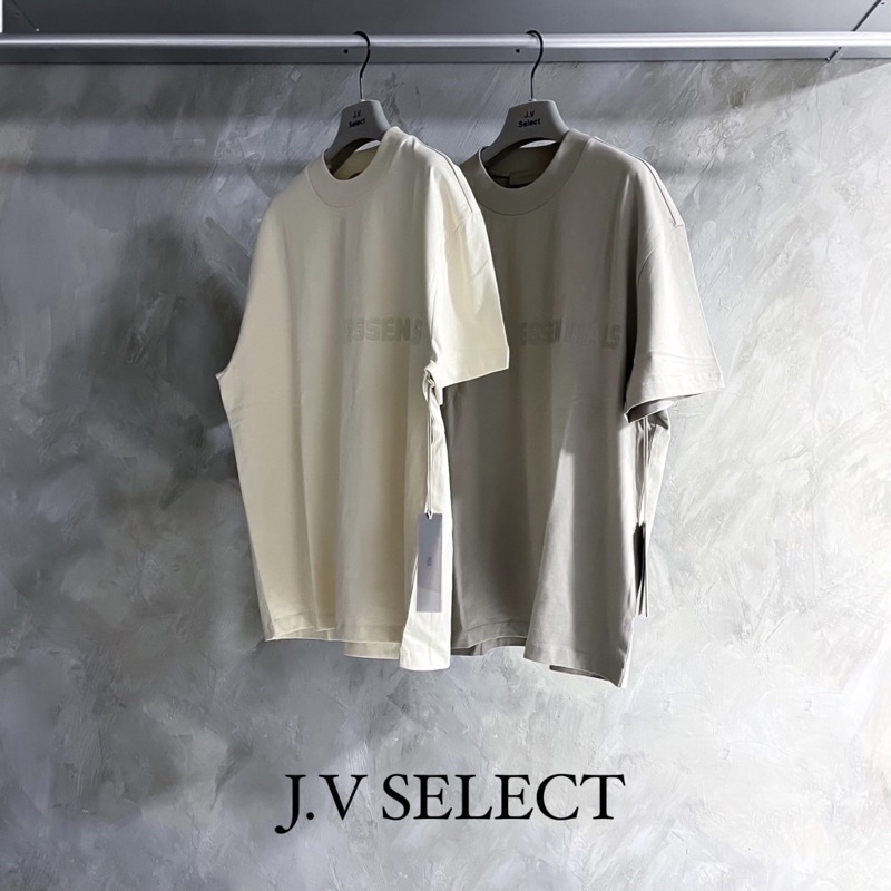 【J.V Select】Essentials-F.O.G Logo T-Shirt FW22 胸口 植絨字體 短袖 | 蝦皮購物