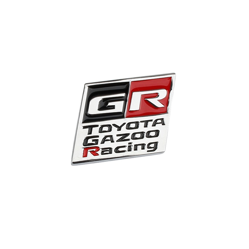 1 3d Metal GR TOYOTA GAZOO Racing Logo 汽車後備箱貼紙格柵標誌貼花徽章 For | 蝦皮購物