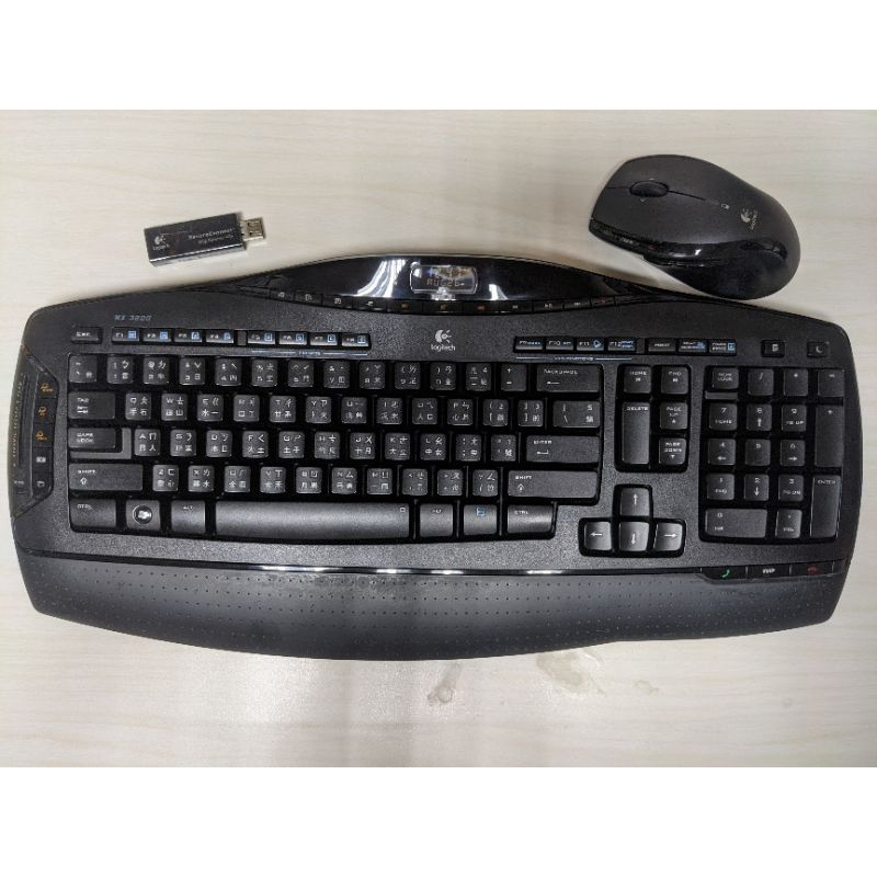 羅技Logitech MX3200無線鍵鼠組 | 蝦皮購物