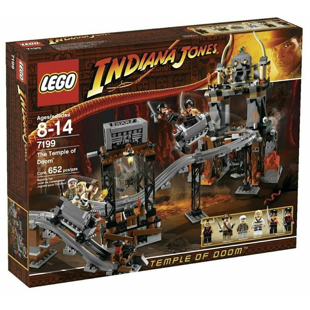 樂高 LEGO 7199 印地安瓊斯系列 魔宮傳奇 已絕版 無盒版 | 蝦皮購物