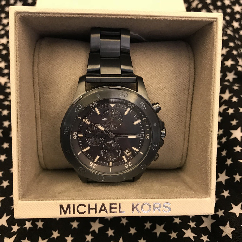 【贈品轉售低價出清】Michael Kors MK8571男錶 | 蝦皮購物