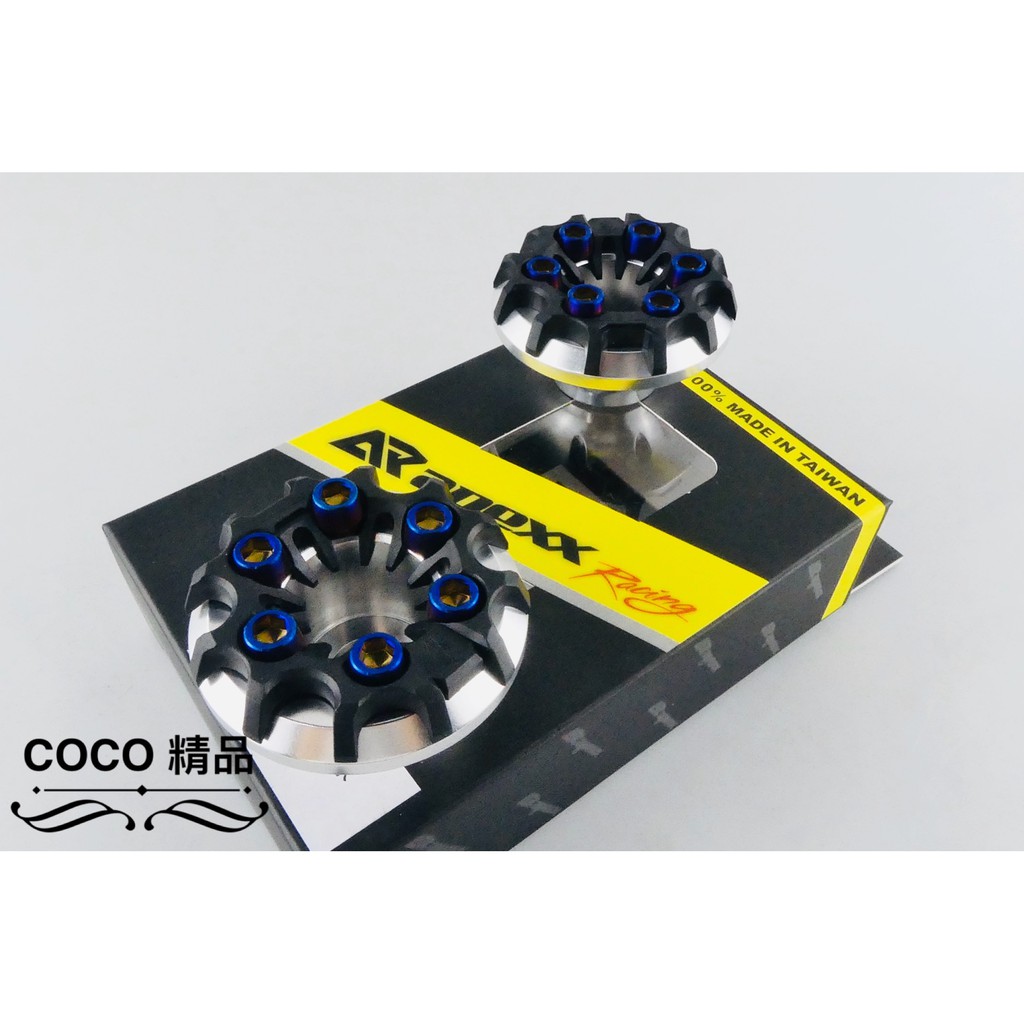 COCO機車精品 APEXX 鋁合金 前叉防摔球 終身保固 防摔 防倒 適用 SMAX FORCE 三代 四代 五代灰銀 | 蝦皮購物