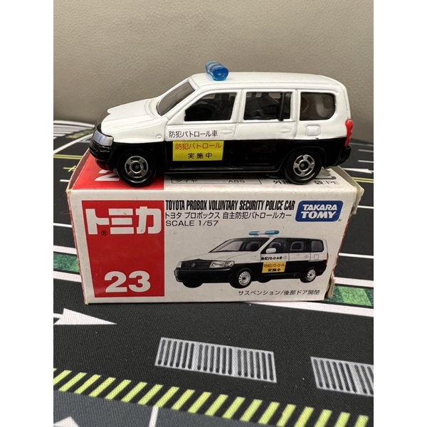 （全新現貨）Tomica 23號 Toyota Probox security police car 盒況車況如圖 | 蝦皮購物