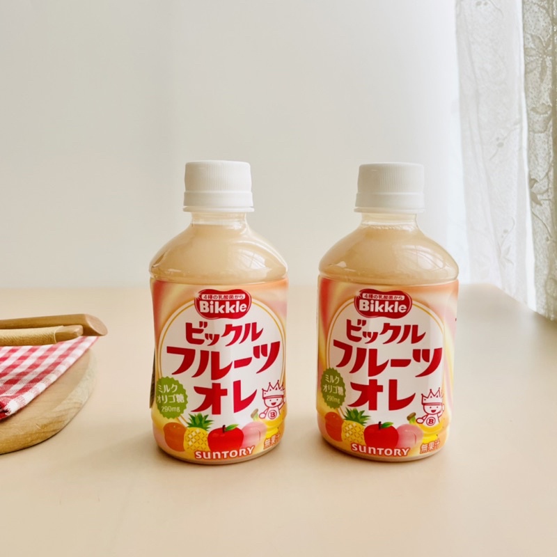 【貓咪姐妹】日本SUNTORY 三得利 BIKKLE 綜合水果乳酸菌飲料 水果歐蕾乳酸菌 乳酸菌 綜合水果養樂多 養樂多 | 蝦皮購物