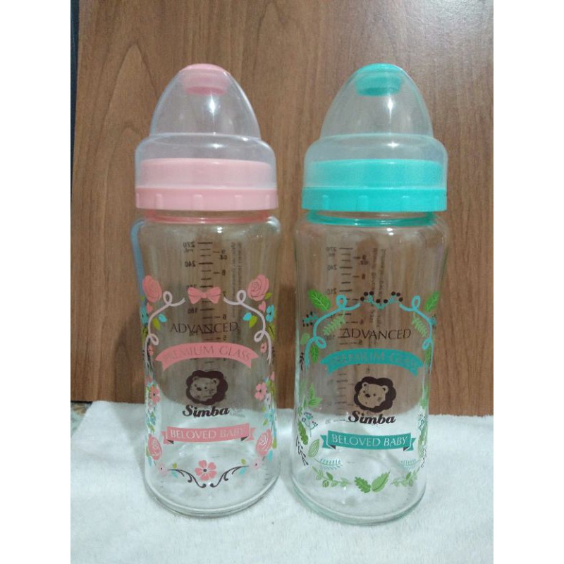 寬口玻璃奶瓶270ml(1支150，有2支) | 蝦皮購物