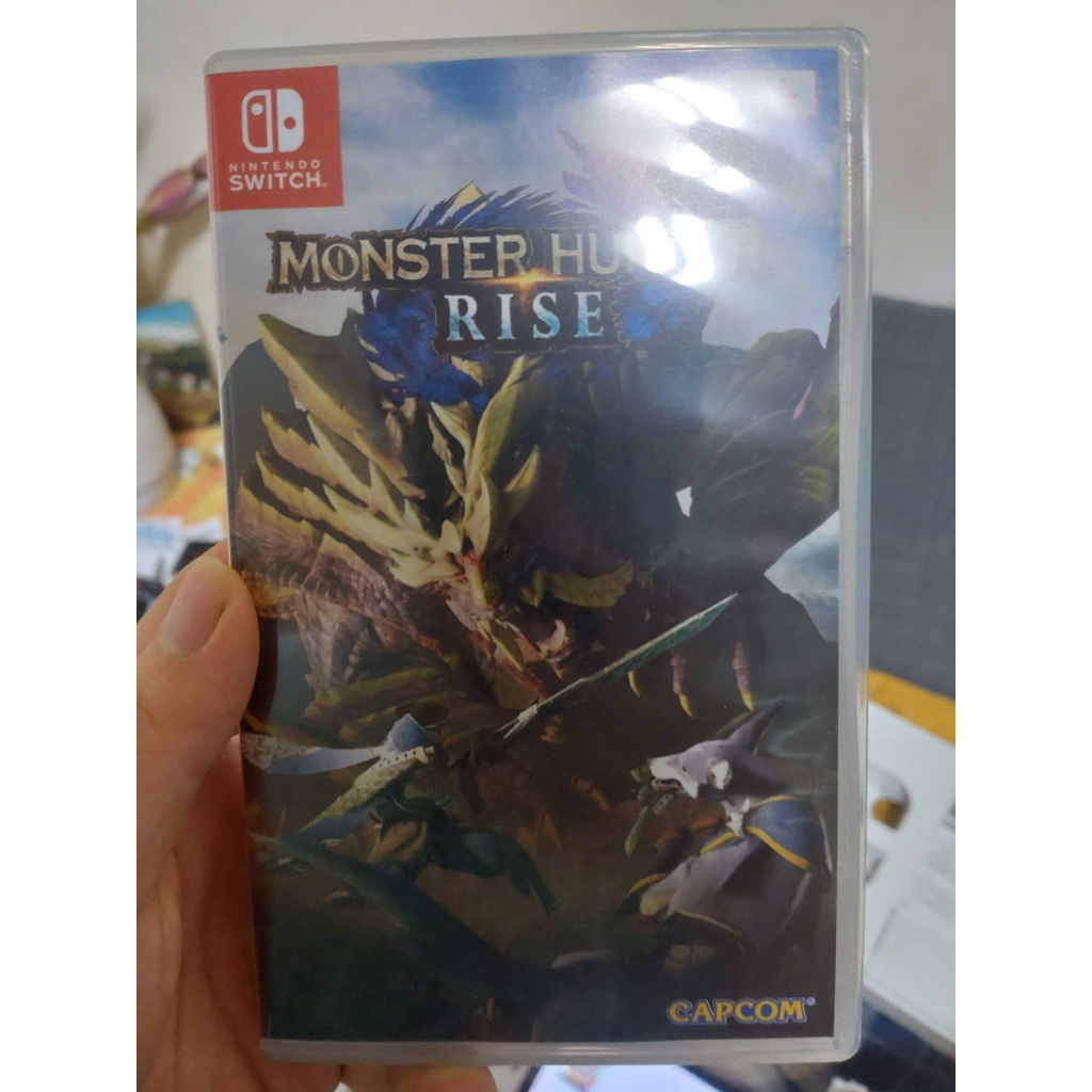 NS Switch 魔物獵人 崛起 Monster Hunter RISE 中文版 魔物獵人 二手 mhr中日英 | 蝦皮購物