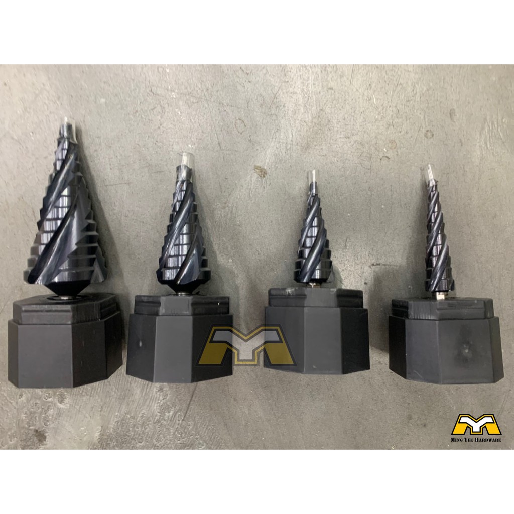 東方不敗 SY四枚刃白鐵專用階梯鑽BIT頭 4SY-13S 4SY-19S 6SY-25S 6SY-35S | 蝦皮購物