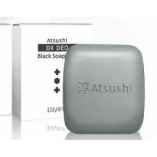 衝評現貨【淳】黑職柿軽肌皂DX日本原裝Atsushi(黑銀升級版_80g)/軽美雙20g | 蝦皮購物