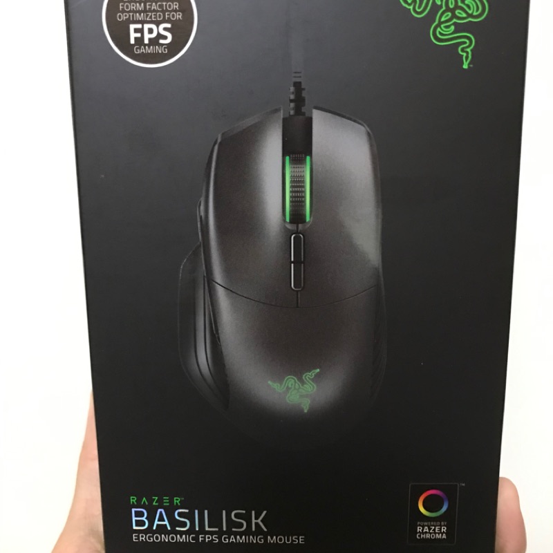 [全新｜免運]Razer basilisk ergonomic FPS gaming mouse | 蝦皮購物