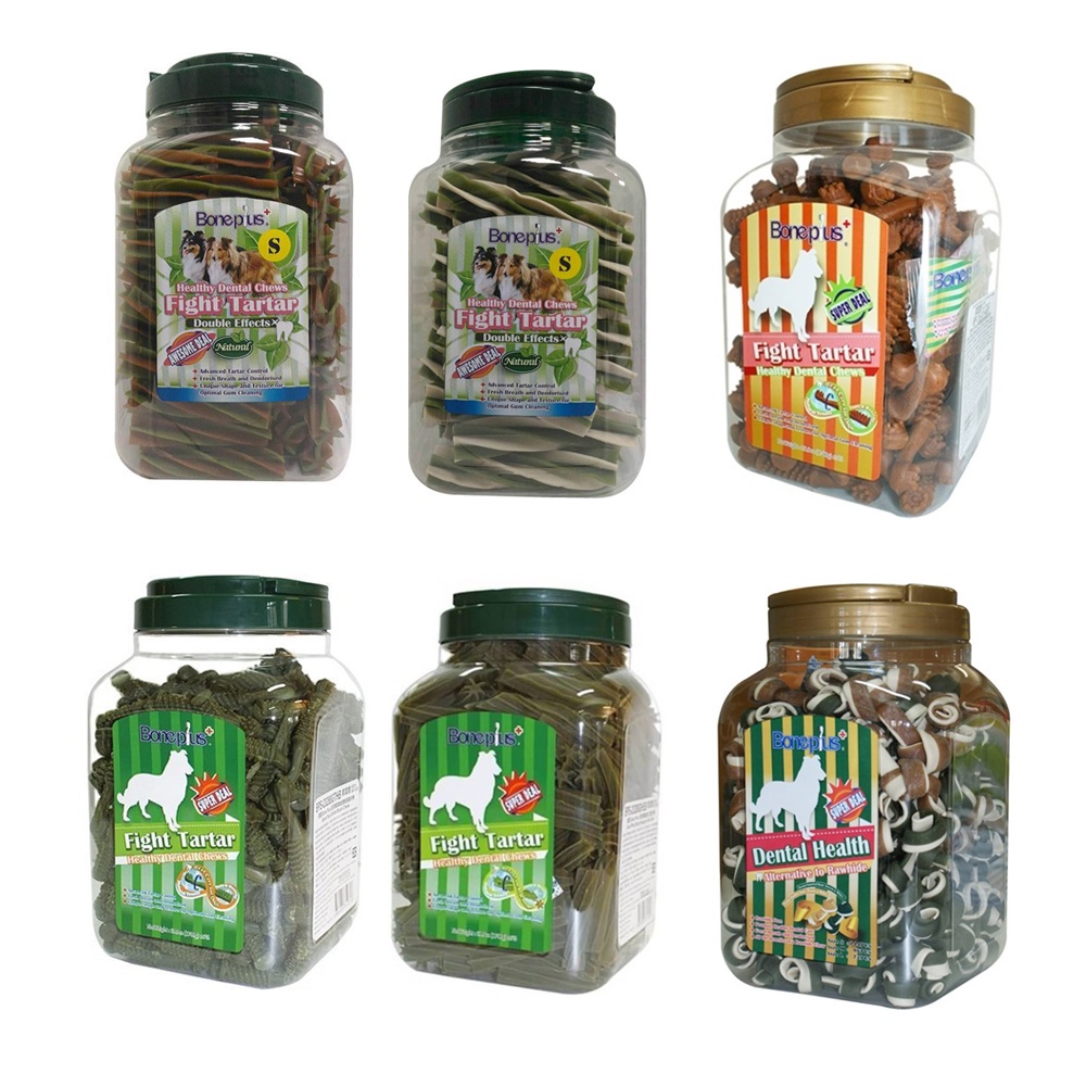 英國Bone Plus 潔牙棒600g-700g小桶裝 超效動能/六星雙效/螺旋六星/花生螺旋 | 蝦皮購物