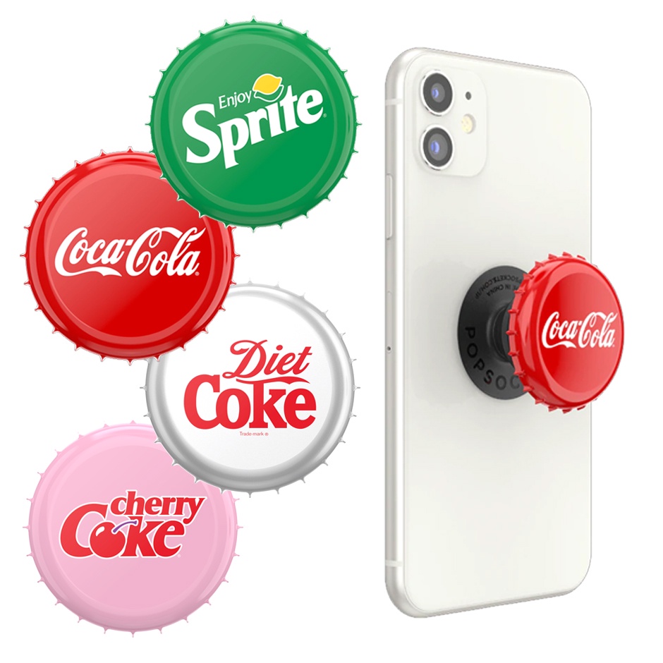 PopSockets泡泡騷 二代 Coca Cola 3D Bottle Cap 復古 可替換泡泡帽 追劇神器 抖音 | 蝦皮購物