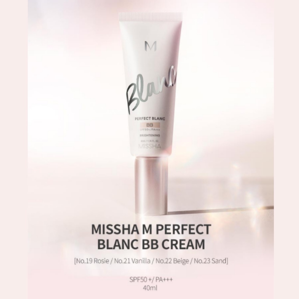 Missha M 完美 Blanc BB 霜膚色霜 SPF50 + PA + + 40ml | 蝦皮購物