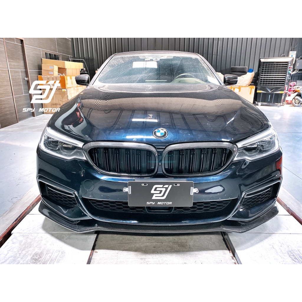 【SPY MOTOR】BMW G30 G31 520 530 E款碳纖維前下巴 | 蝦皮購物
