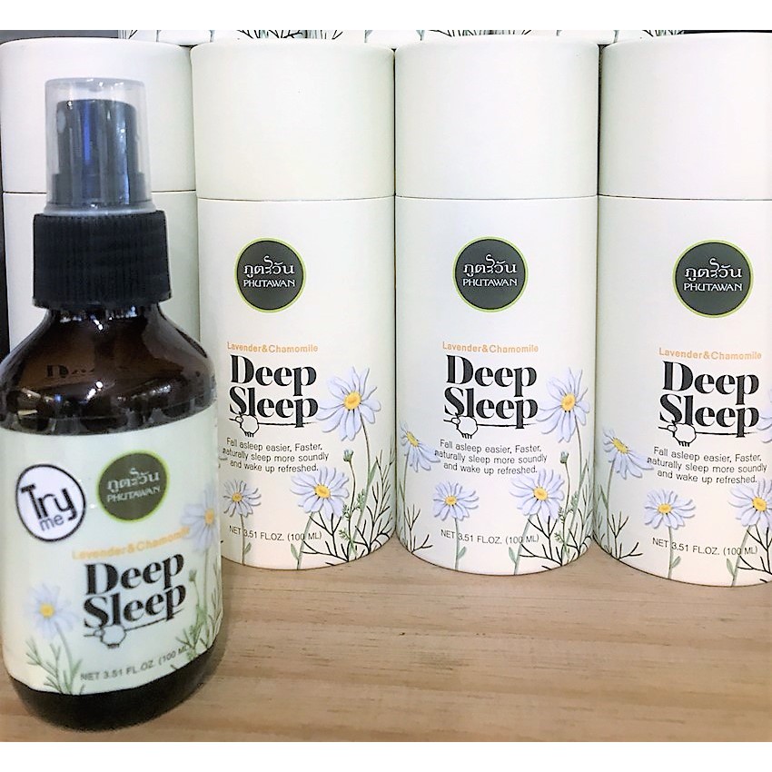 泰國 Phutawan 普妲旺 枕頭 噴霧 晚安薰衣草 深層小洋甘菊 | 蝦皮購物