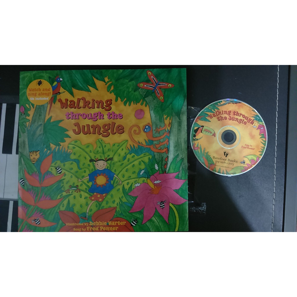 廖彩杏書單 Walking through the Jungle+CD (VCD新版) | 蝦皮購物