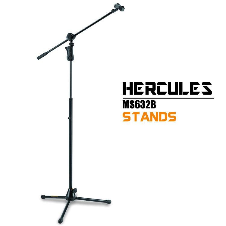 【反拍樂器】HERCULES MS632B 直斜兩用 麥克風架 油壓設計 現貨 免運 | 蝦皮購物