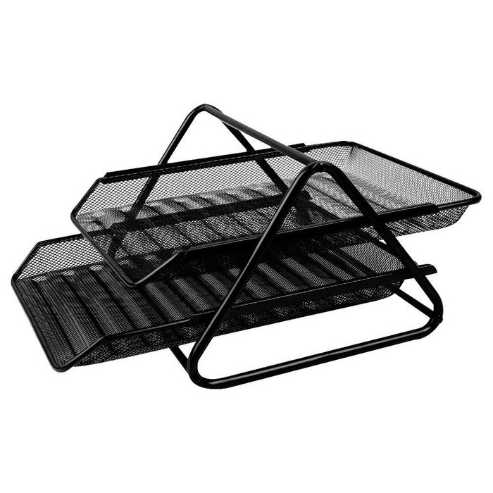 Deli 得力 9183兩層鐵製文件架★需自行組裝diy | 蝦皮購物