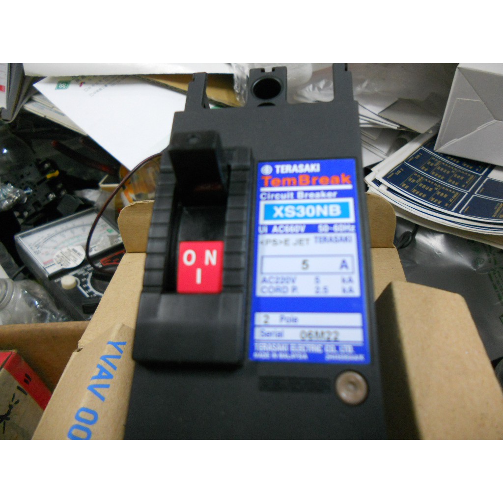 全新 日本 寺崎 無熔絲開關 XS30NB 2P 5A 50mm*150mm (d2) | 蝦皮購物