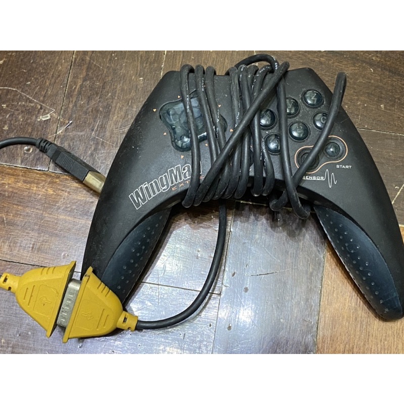 Logitech 羅技 電腦遊戲搖桿 手把 WingMan Gamepad Extreme 飛行搖桿 遊戲控制器 | 蝦皮購物