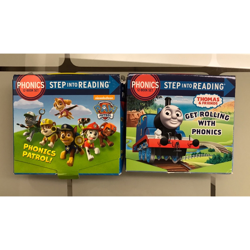 Step into reading thomas friends paw patrol phonics 小書 自然拼音 | 蝦皮購物