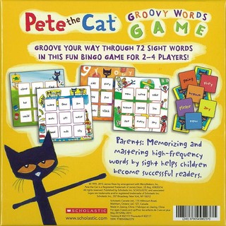 Pete the Cat Groovy Words Game (英文桌遊) | 蝦皮購物