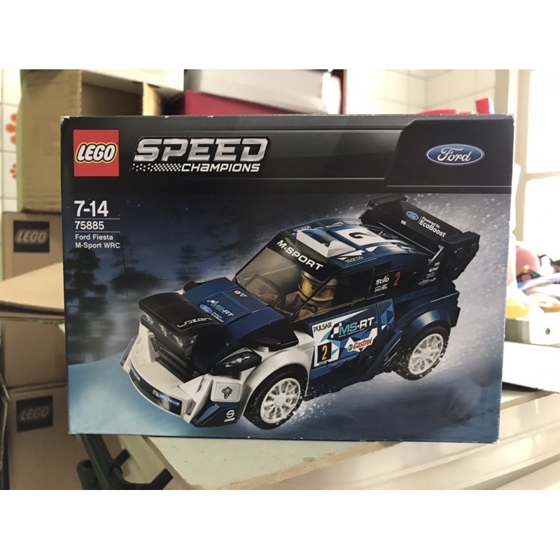 LEGO 75885 Speed Champions Ford Fiesta M-Sport WRC | 蝦皮購物