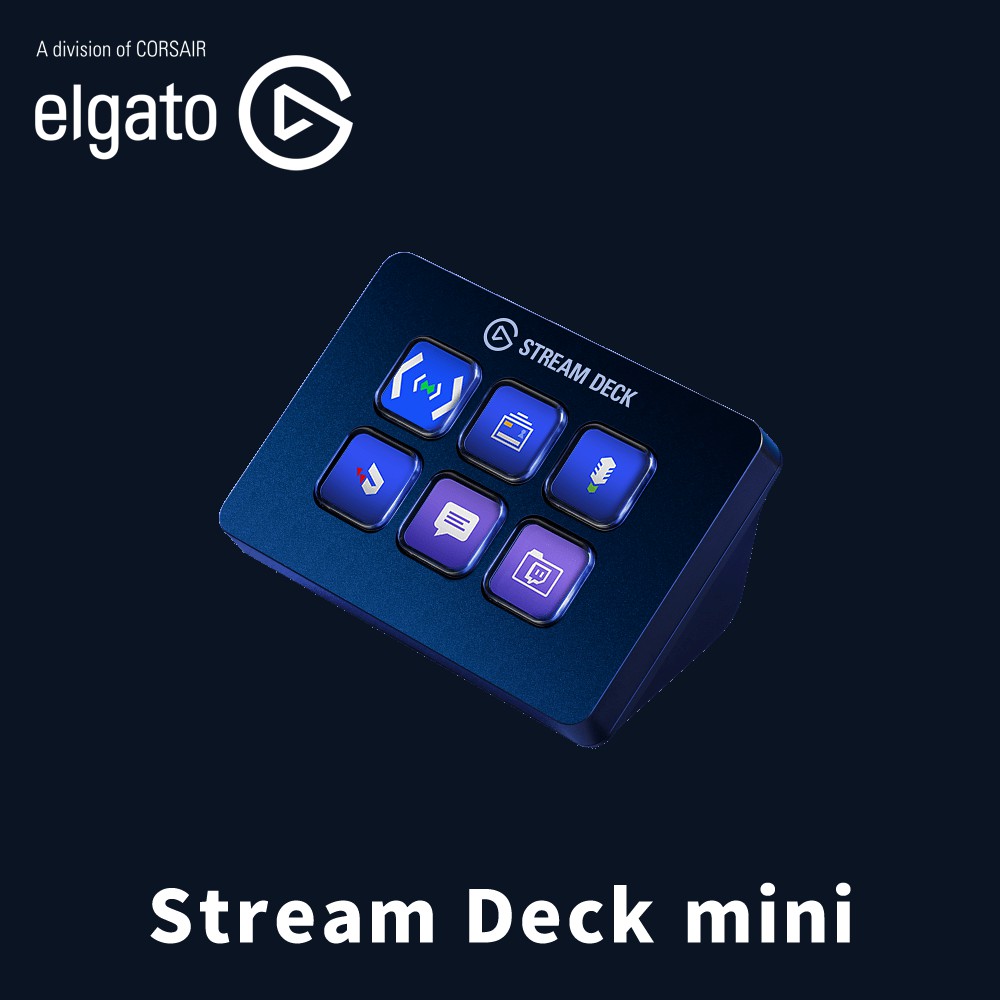 ELGATO 官方授權旗艦店 Stream Deck mini 直播控制器（6鍵） | 蝦皮購物