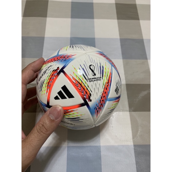 ADIDAS AL RIHLA 2022 世界盃 卡達 迷你足球 足球 1號球 H57793 | 蝦皮購物