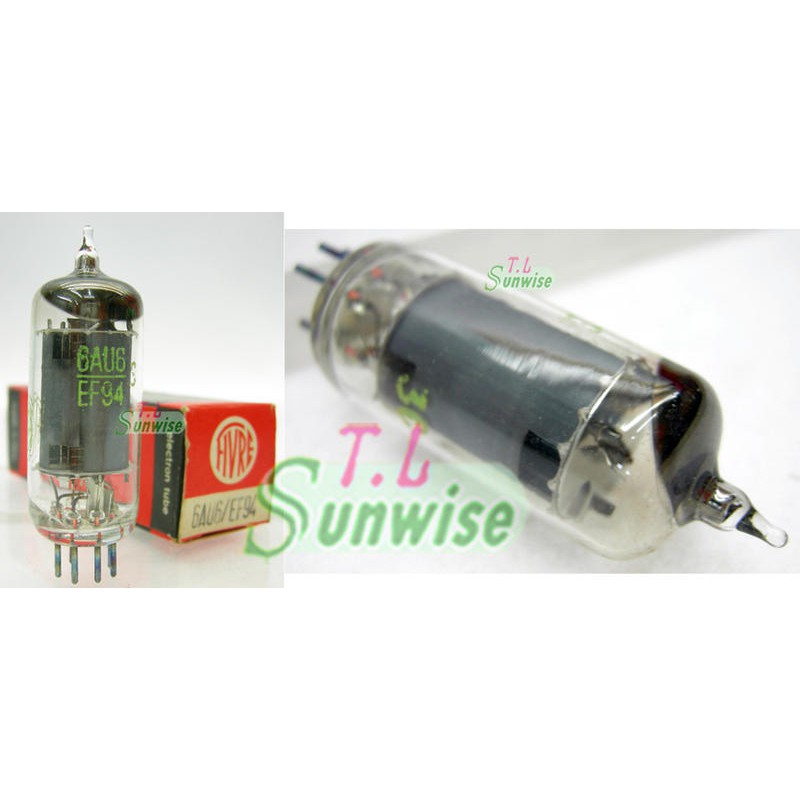 中國 6J4 升級管 (NIB︽NO:9737 義大利 FIVRE 6AU6 / EF94 真空管( 6*4n ) 一只 | 蝦皮購物