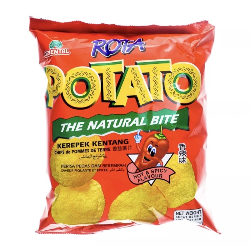 ️現貨 ️rota potato chips spicy 童年 零食 香辣味 | 蝦皮購物