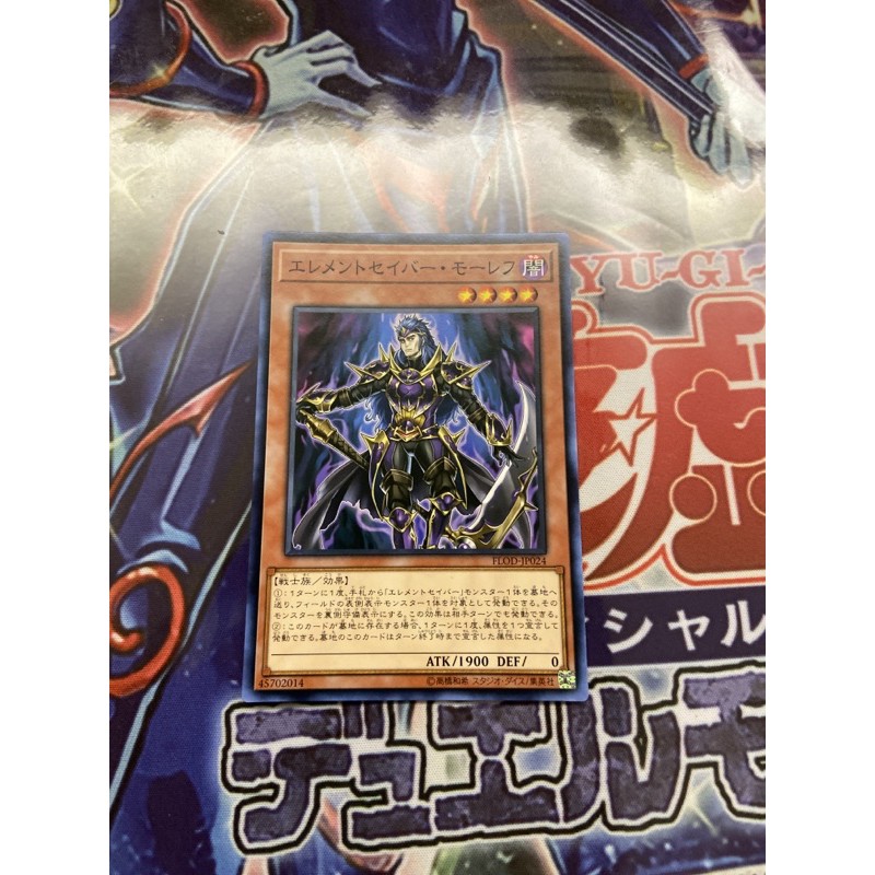 遊戲王FLOD-JP024 元素軍刀士莫雷夫 | 蝦皮購物