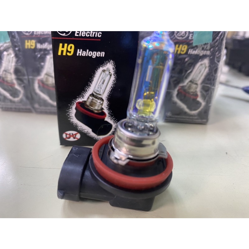 GE#匈牙利製H9,H9.黃金燈泡全天候型.採用進口燈泡，有拍祥細，雨天專用頭燈H9#GE大品牌#全天候黃金燈泡 | 蝦皮購物