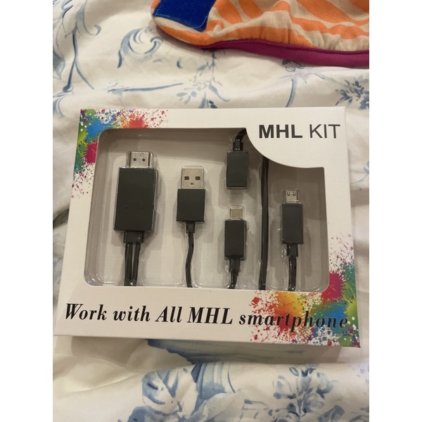 MHL KIT 轉 HDMI Android 安卓手機平板多用型轉接器 雙接頭 | 蝦皮購物