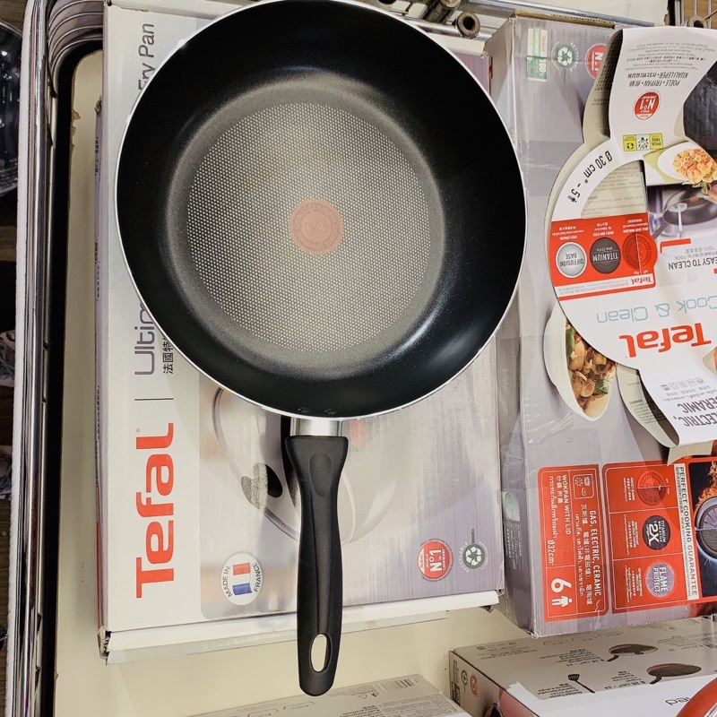 法國特福Tefal全新鈦升級 爵士系列30cm不沾平底鍋 深平底鍋 全新 | 蝦皮購物