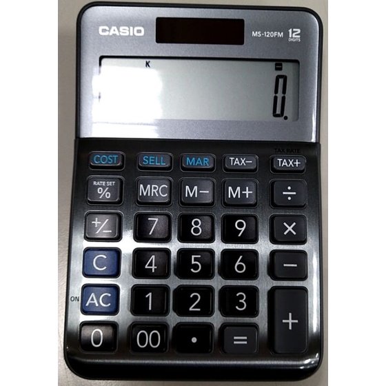 CASIO 實用型計算機迷你桌上型 MS-120FM | 蝦皮購物