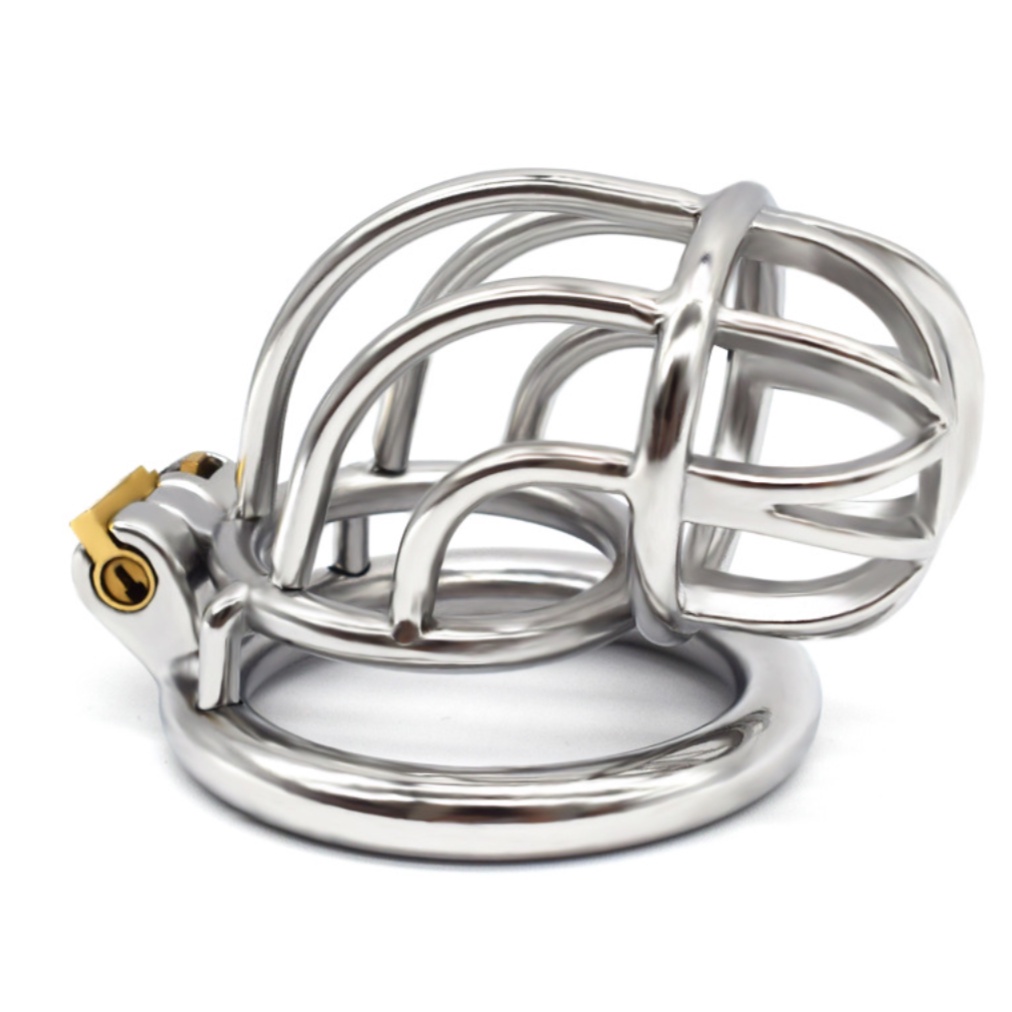 【花花18禁情趣BDSM】FRRK彎形cb鎖鏤空陽具籠陰莖鎖 陰莖束縛 調教 防勃起禁慾 透氣鳥籠 貞操鎖 | 蝦皮購物